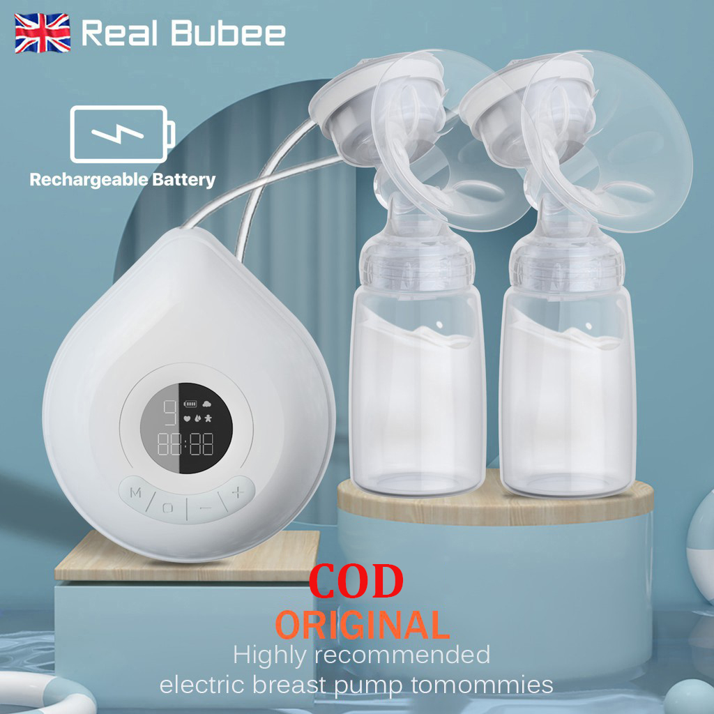 Rechargeable Real Bubee Pompa Asi Double Electric Breast Pump | Shopee ...
