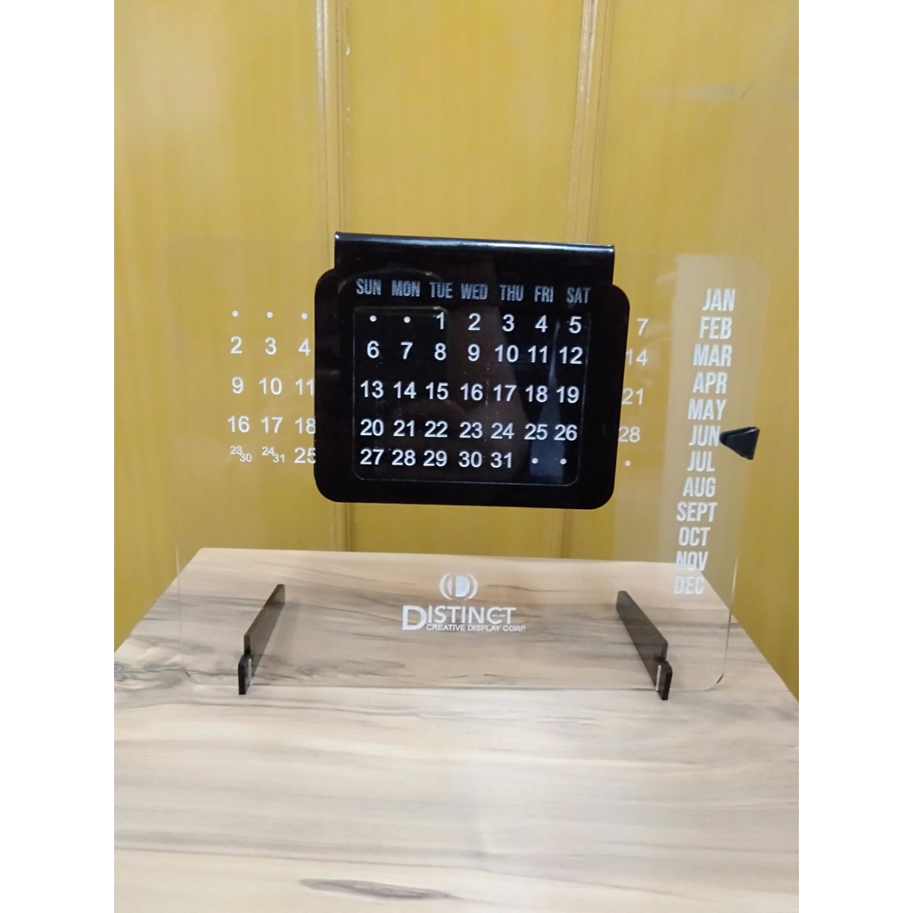 Acrylic Perpetual Calendar | Shopee Philippines