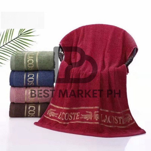 BM Lacoste Inspired Premium High Quality Cotton Bath Towel (Tuwalya ...