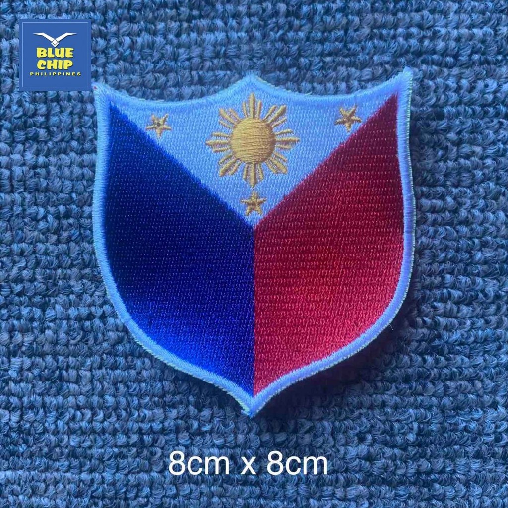 Philippine Flag Patch Embroidery [Raise your Flags] | Shopee Philippines