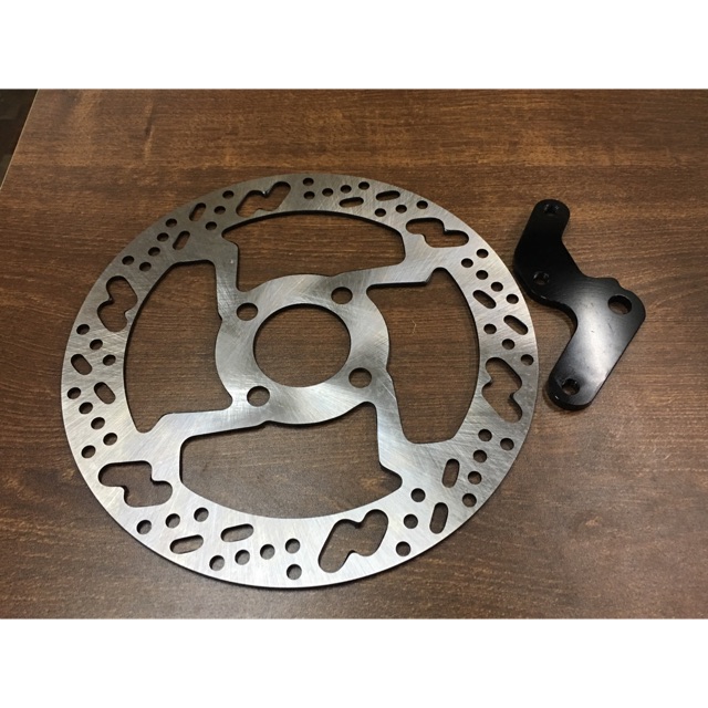 Lighten disc w/bracket raider 220mm carb type | Shopee Philippines