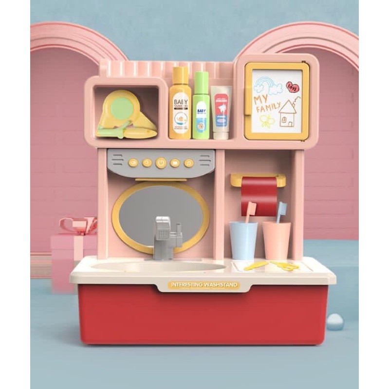 Washing Table Pretend Play Toy Sink Hand Washing Toy | Shopee Philippines