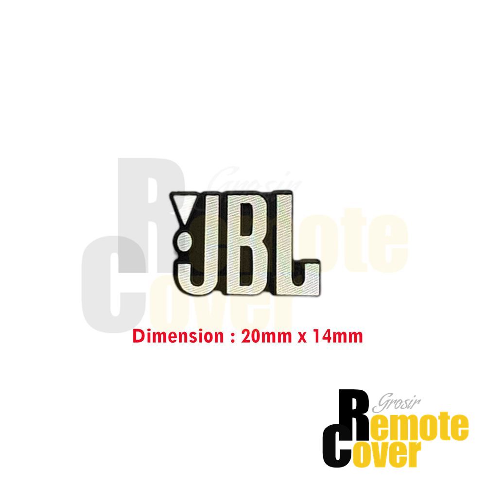 Aluminum Emblem Sticker Decals 3D JBL Logo Audio Speaker | Shopee ...