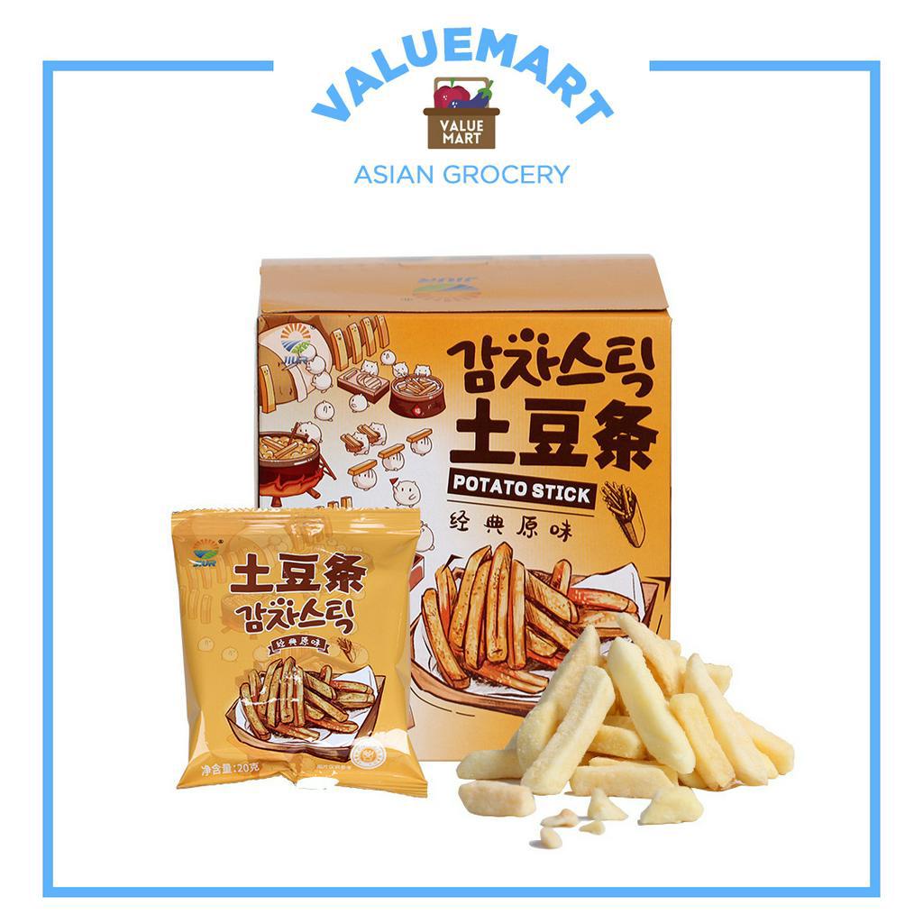 Nine Day Potato Stick Crunchy Fries-Shaped Chips (Salt & Pepper, Lime ...