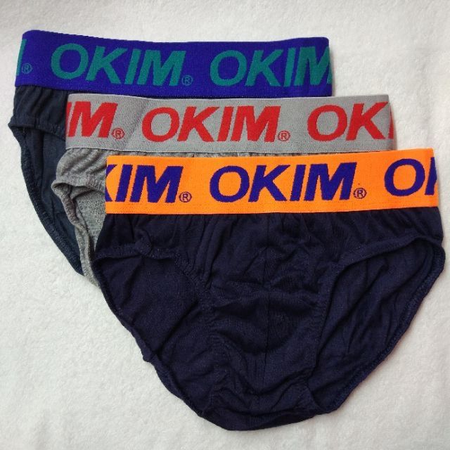 Men's OKIM Brief 3pcs/pack | Shopee Philippines