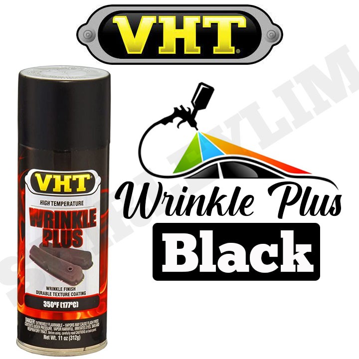 VHT Wrinkle Plus BLACK Spray Paint Spraypaint | Shopee Philippines