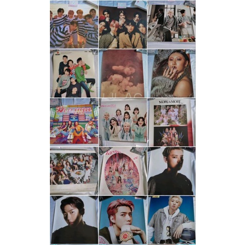 Album Posters (EXO, TWICE, IU, MAMAMOO, ENHYPEN,SEVENTEEN) READ ...