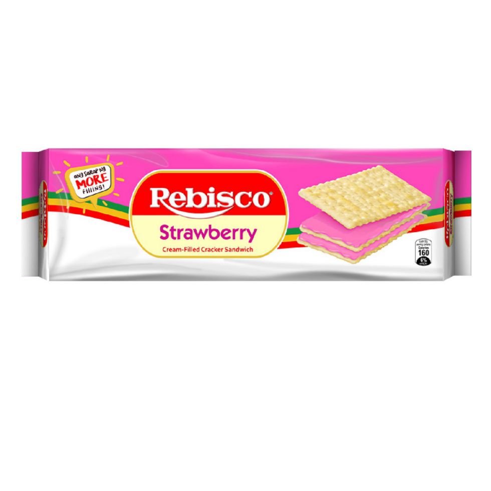 Rebisco Strawberry Sandwich 32Gx10S | Shopee Philippines