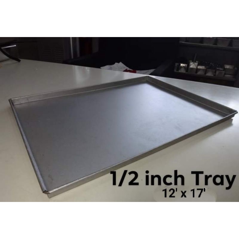 ALUMINIZED HALF INCH TRAY ( 12' x 17' x 1/2' ) | Shopee Philippines