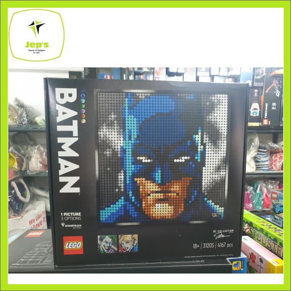 Lego Art Jim Lee Batman Collection 31205 (2022) | Shopee Philippines