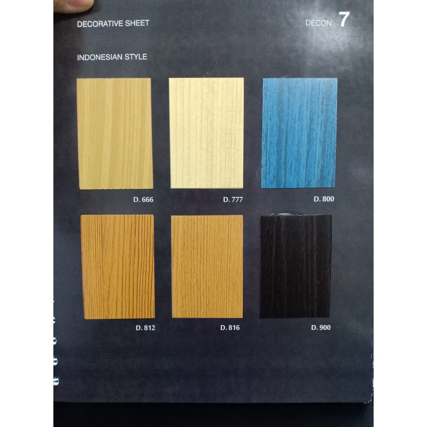 KAYU Decon SHEET WOODGRAIN PVC SHEET WOOD VINE DECON TYPE D SERIES D CS ...
