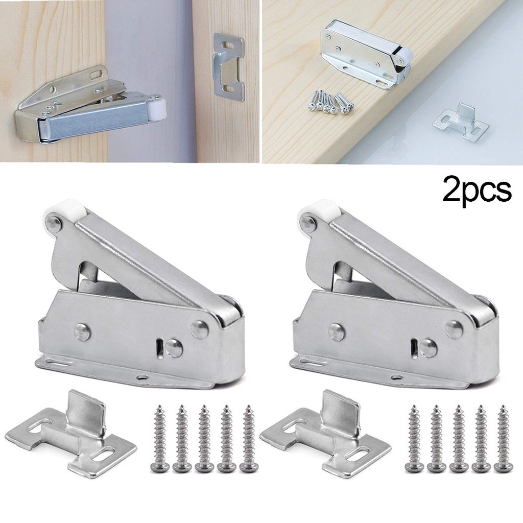 BLURVER~Door Spring Catch Push To Open Auto Latch Catch Cupboard Door ...