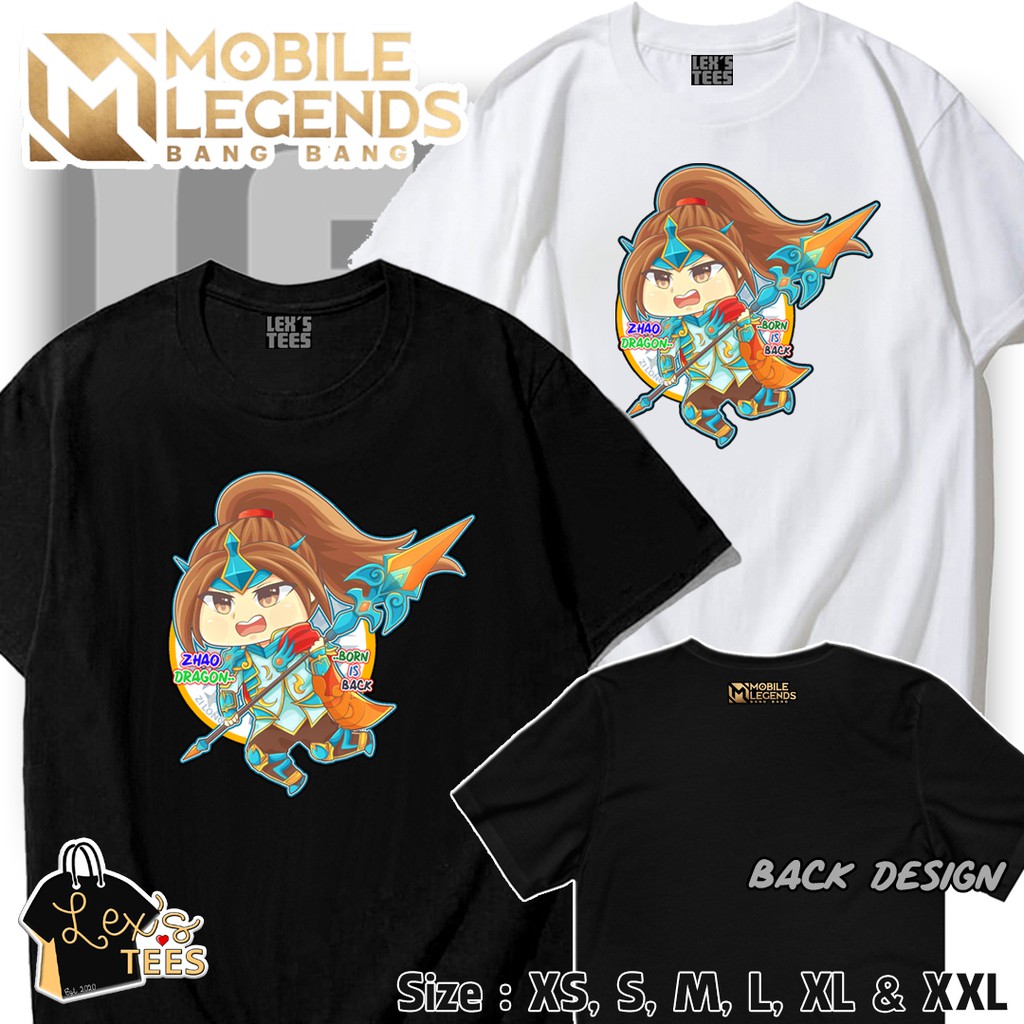 Mobile Legends ZILONG Chibi Shirt | Lex'sTEES | Shopee Philippines
