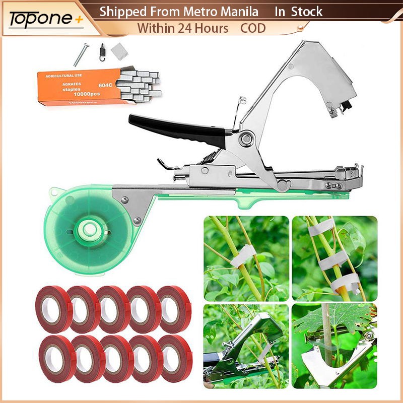 Plant Tying Machine Garden Plant Tapener Tool For Vegetables Grapes ...