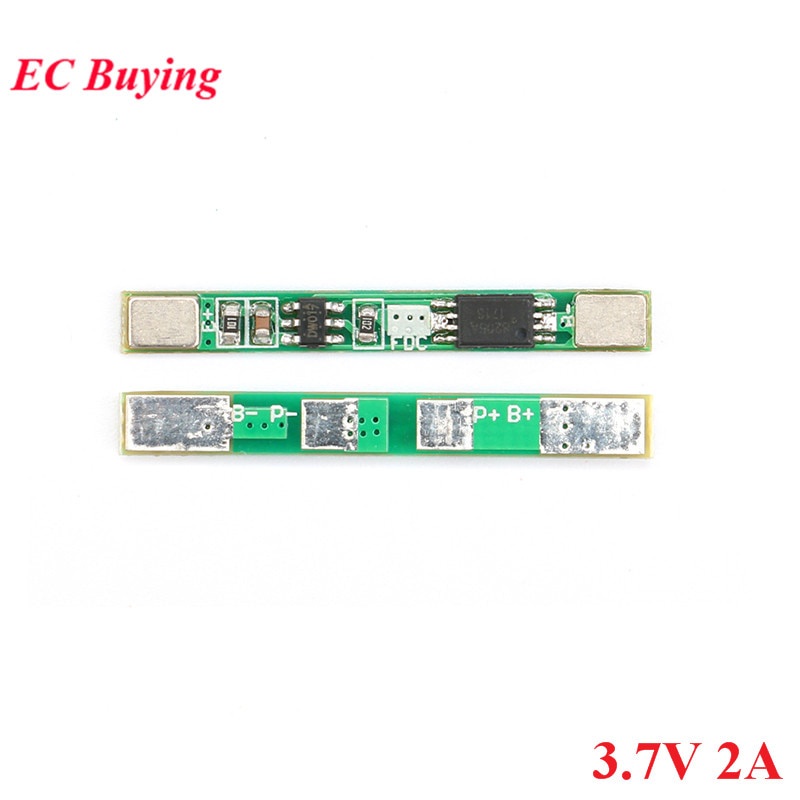 5pcs 1S 3.7V 2A li-ion BMS PCM 18650 Protection Board Overcharge Over ...