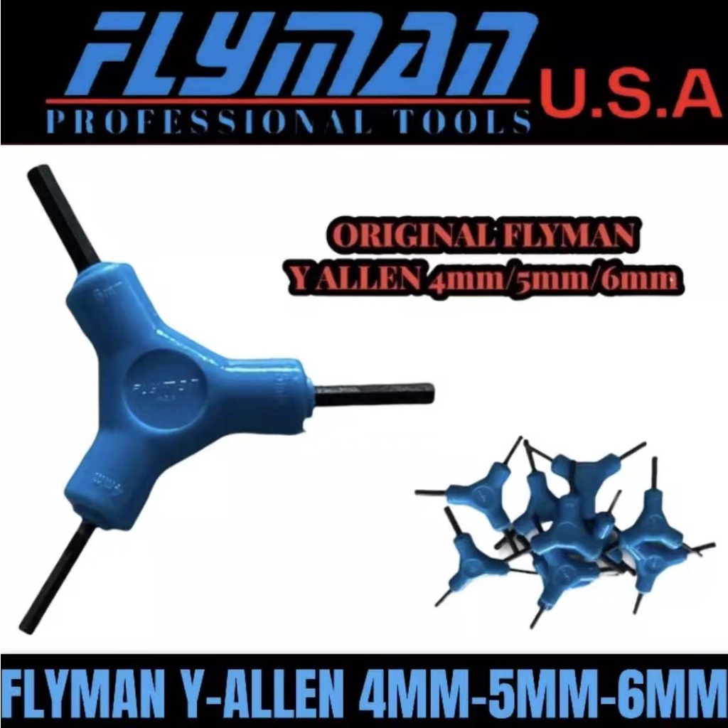 Flyman Y-ALLEN WRENCH (4mm, 5mm, 6mm) | Shopee Philippines