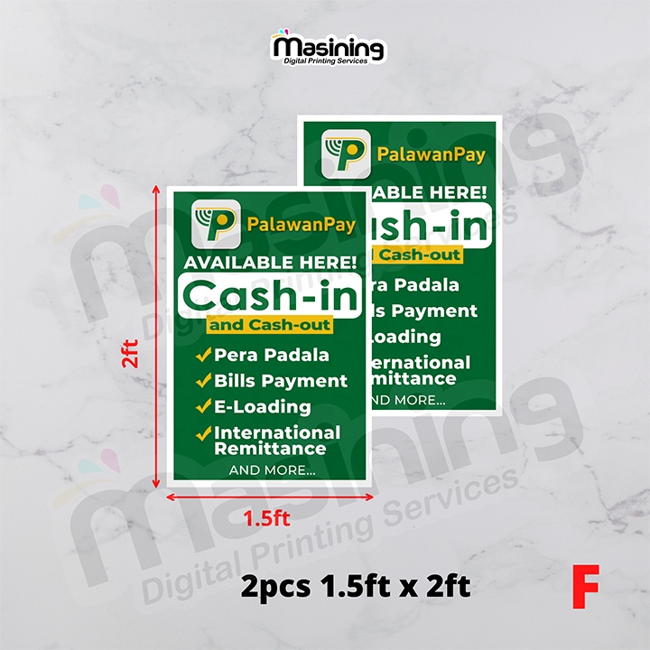 Business Tarpaulin - Palawan Pay 3ft x 2ft / 1.5ft x 2ft | Shopee ...