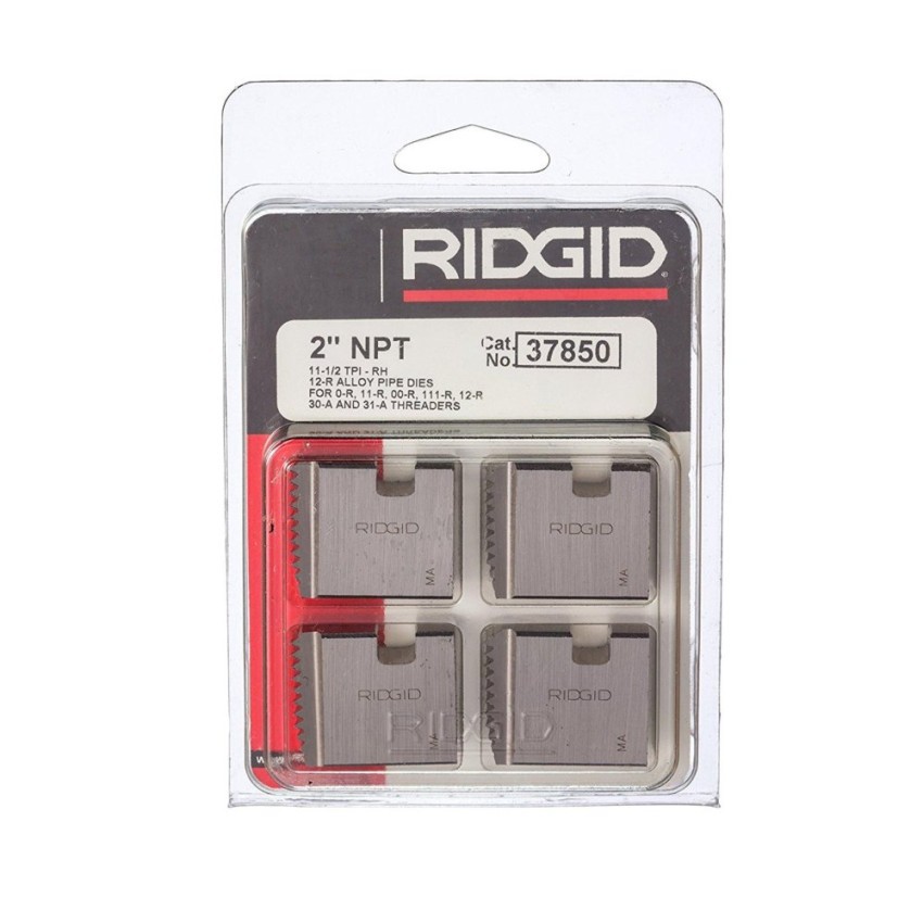 RIDGID PIPE DIES 2" NPT PIPE THREADER BLADE (37850) | Shopee Philippines