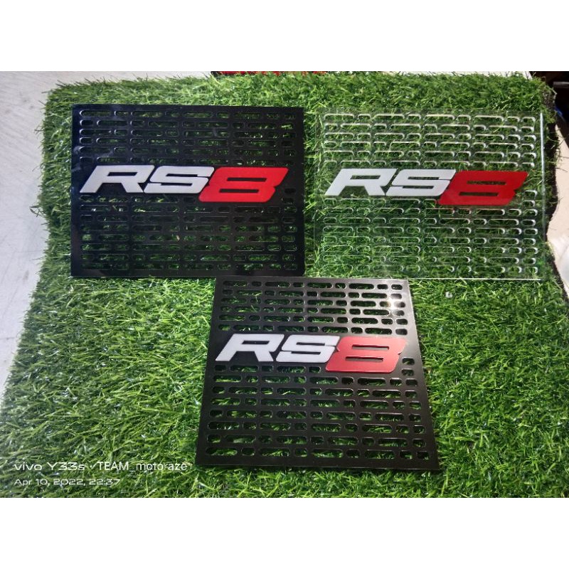 RS8 RADIATOR COVER (FOR CLICK 125i /150i AEROX V1/V2 NMAX V1/V2 ...