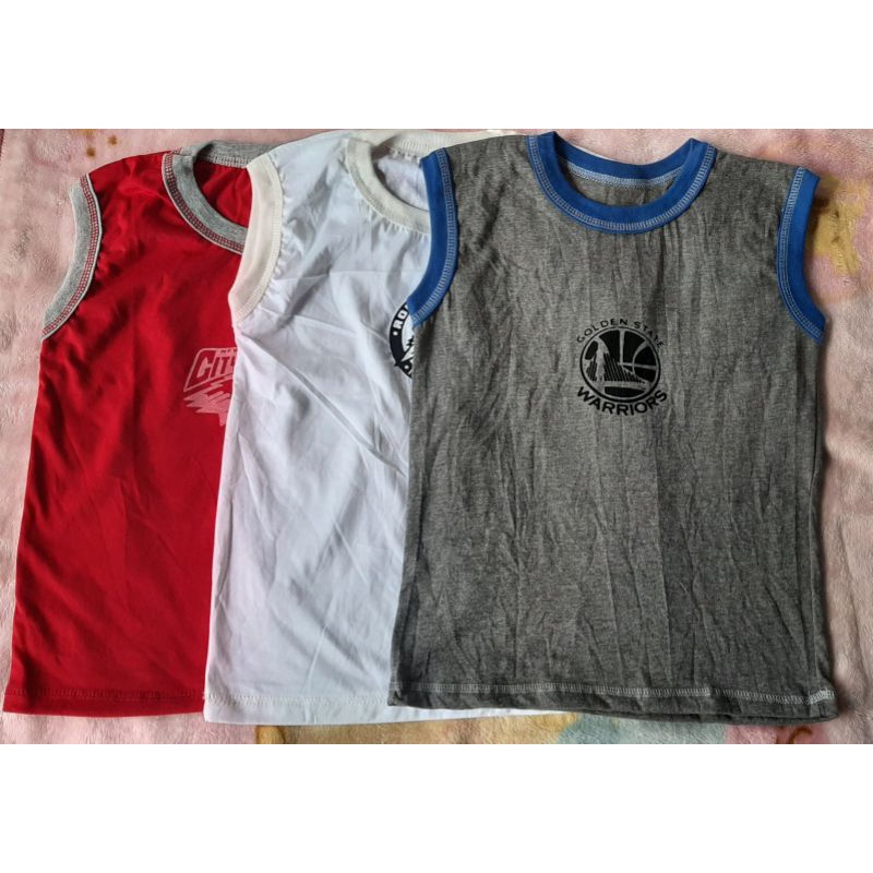 Muscle & Sando Colored Cotton Sando For Boys (3 - 13yo) | Shopee ...