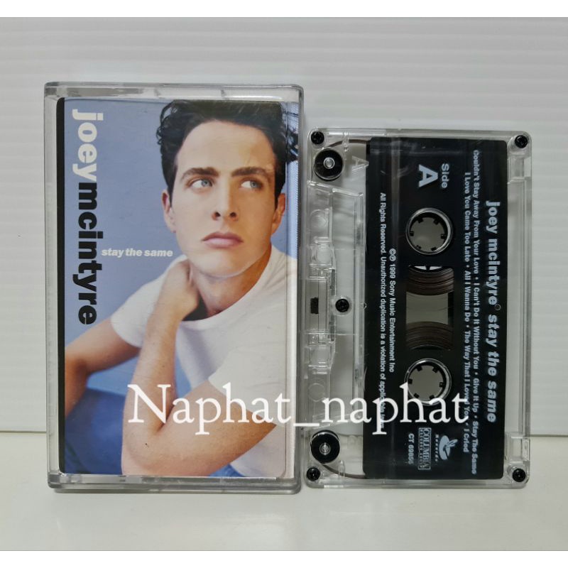 Tape: joey mcintyre stay the same (Genuine License) | Shopee Philippines