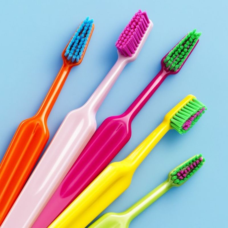 TePe Colour Soft Toothbrush Improve Access & Gentle Cleaning | Shopee ...