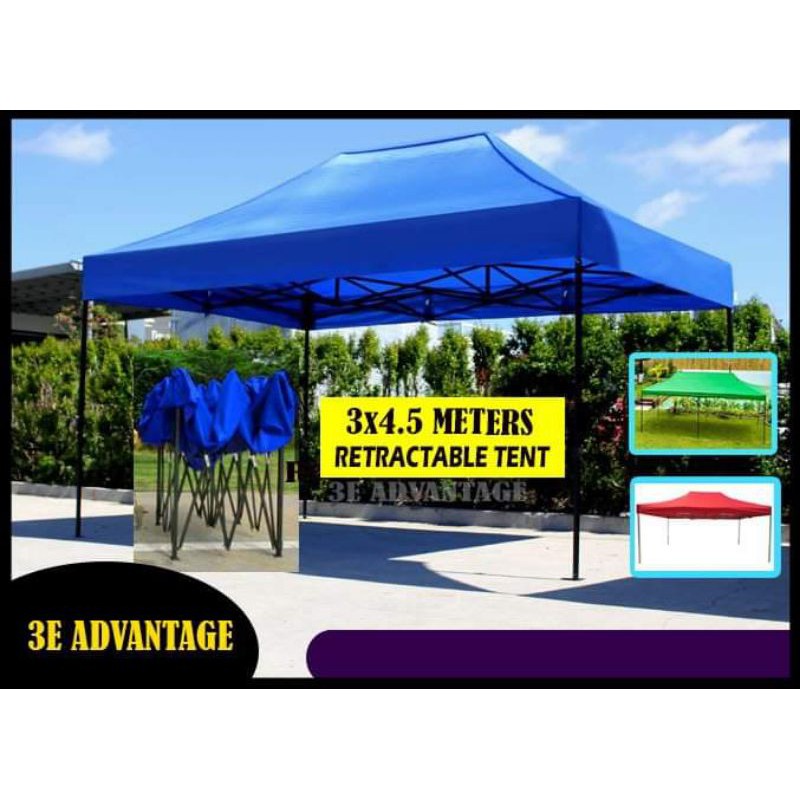 TENT (Cover & Frame Set) 2x2 2x3 3x3 3X4.5 3x6 Meter Portable ...