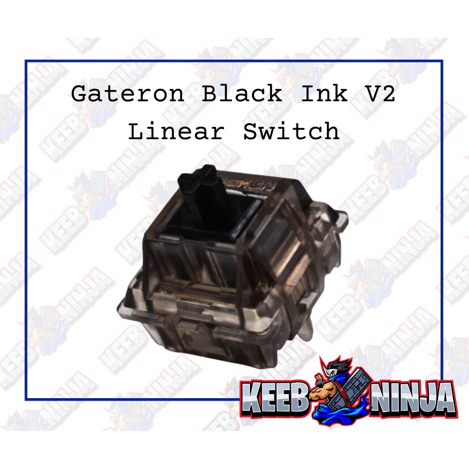 Gateron Black Ink V2 Linear Switch (5pcs) | Shopee Philippines