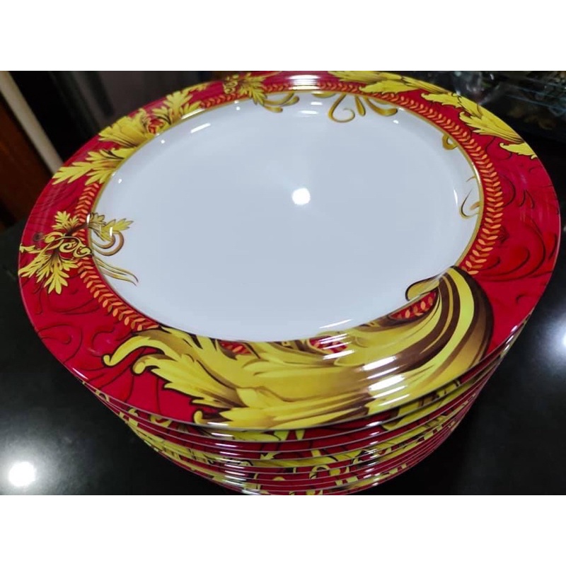 Versailles Tupperware Melamine Dinner Plates | Shopee Philippines