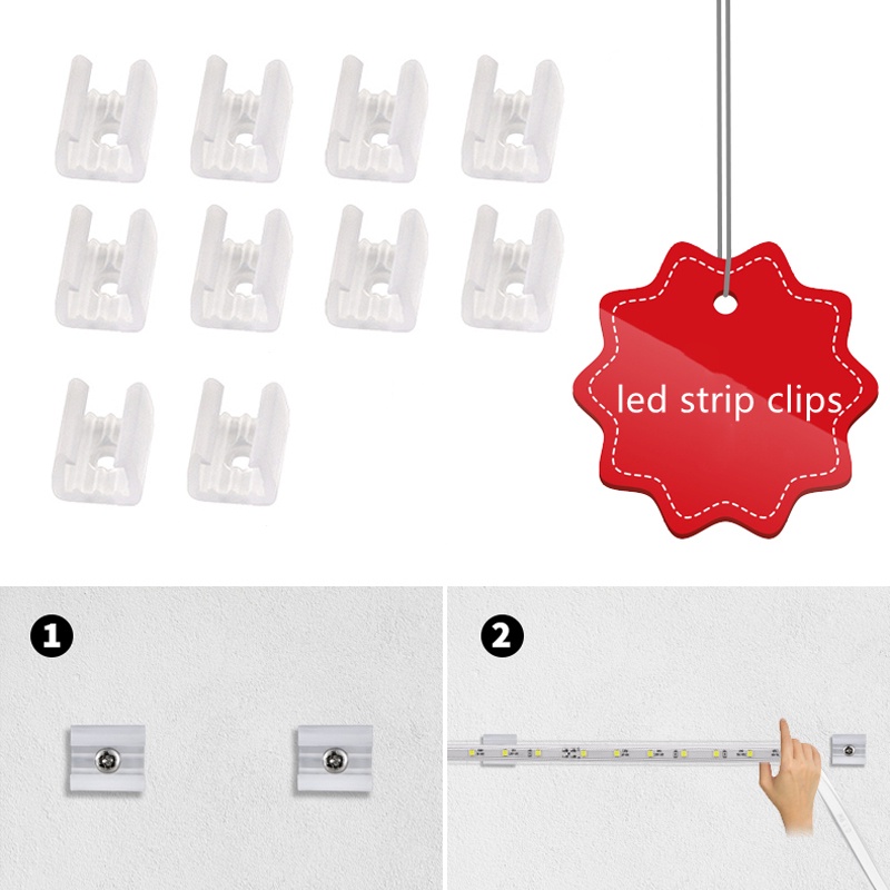 Led Light Strip Buckles for Led Light Strip Flexible Accessories ...