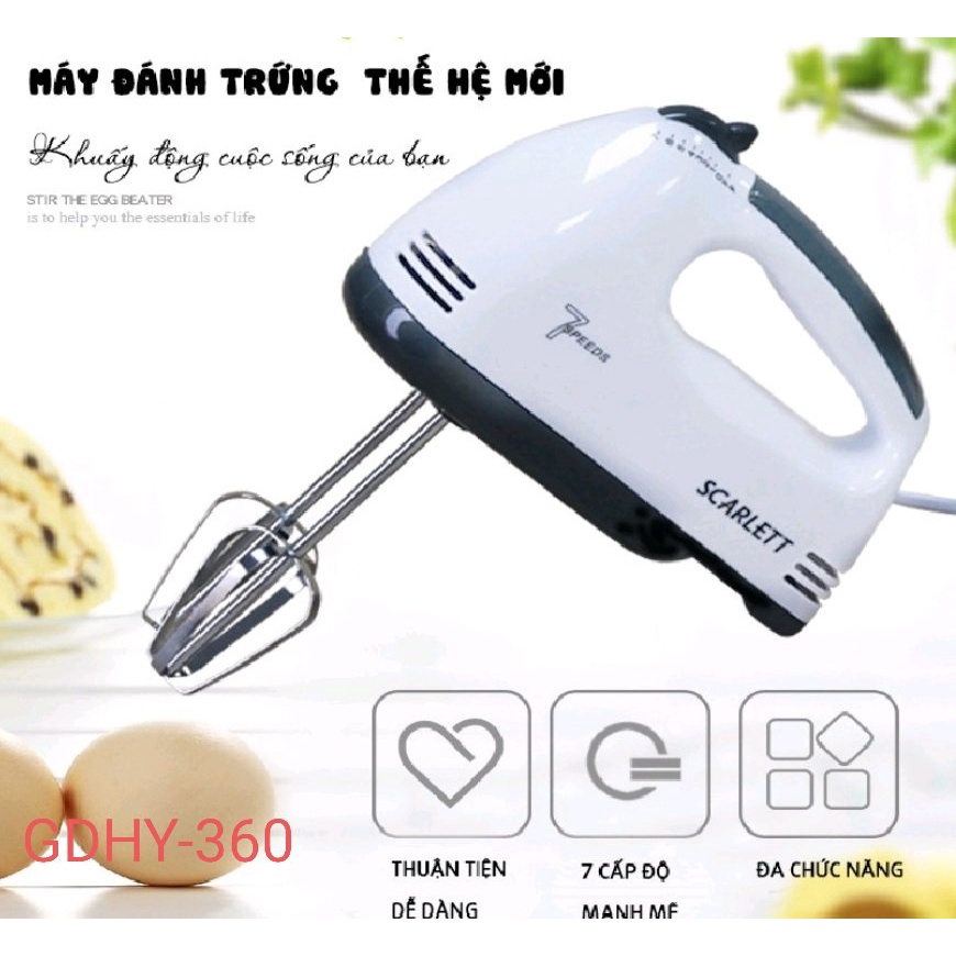 Scarlett 7-level hand mixer | Shopee Philippines