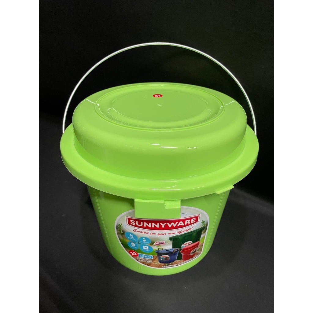 Timba Pail with Cover - Deluxe 10L Water Container Water Storage ...