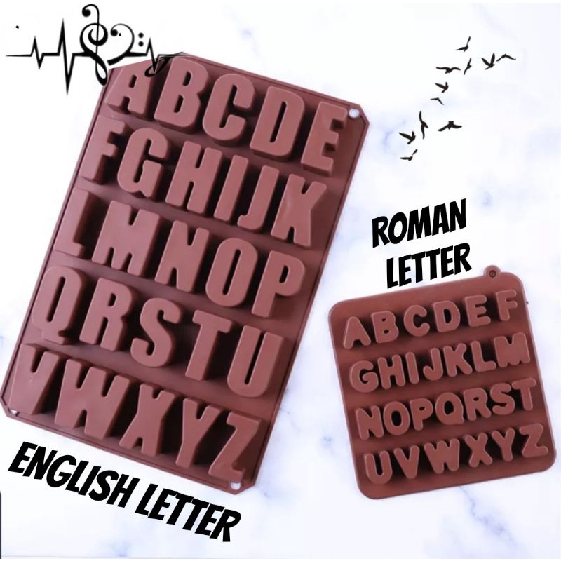 Silicone Mold Chocolate Pudding Alphabet Letters Car Pudding Alphabet ...