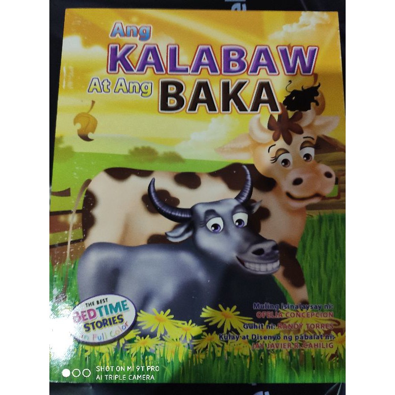 Short Story Colored Book - Ang Kalabaw at ang Baka | Shopee Philippines
