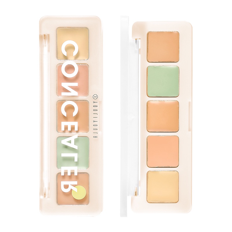 Five-Color Concealer Moisturizing And Not Sticking Powder To Cover Dark ...