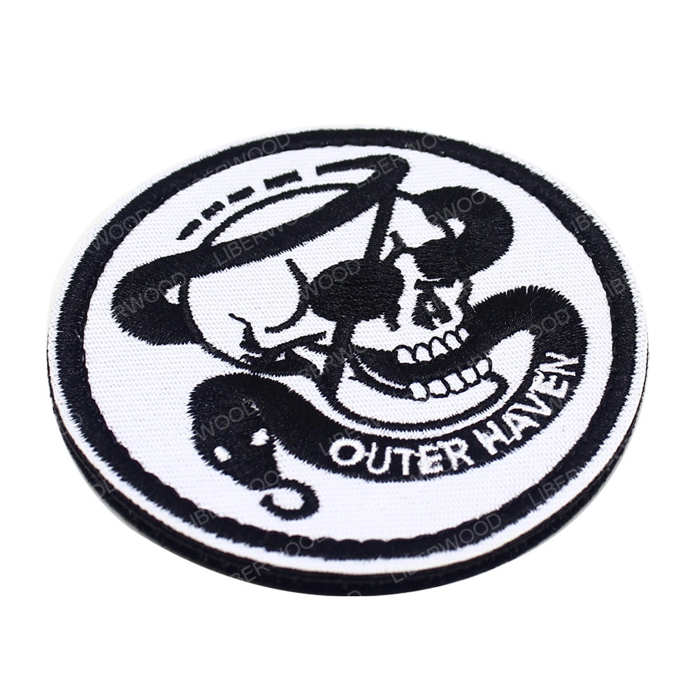 Metal Gear Solid MGS 5 Diamond Dog Army Special Force Group Ghost Embroidered OUTER HEAVEN Patch ...