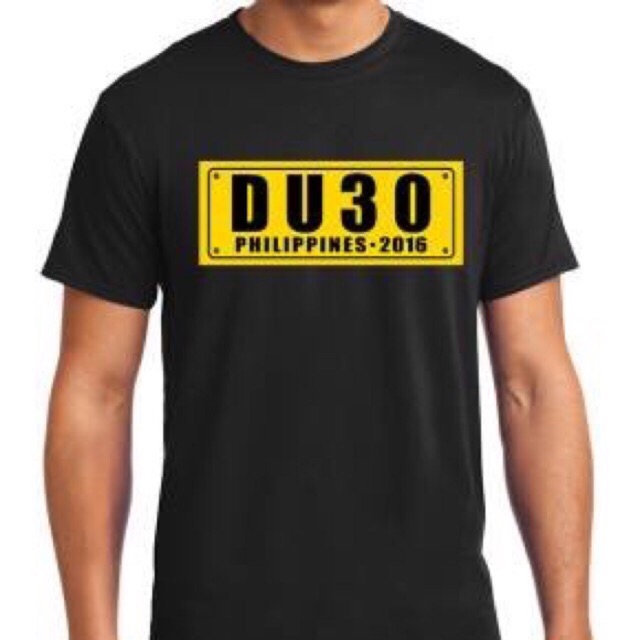 DU30 - Duterte Tshirt | Shopee Philippines