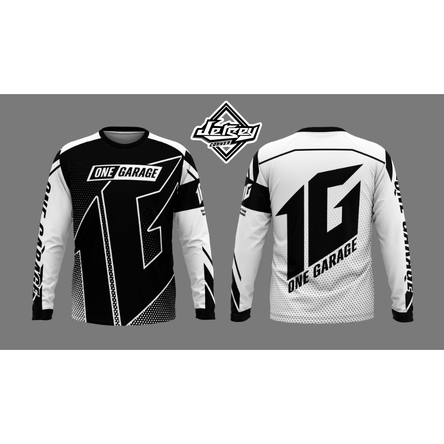 Full Sublimation 1G INSPIRED Motorcycle Riders Long Sleeves | Shopee ...