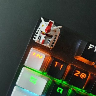 Artisan Custom Keycaps Gundam RX-78 Ver.02 Head Mechanical keyboard ...