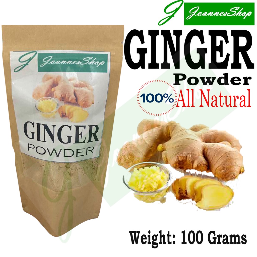 [100 GRAMS] GINGER POWDER PURE | Shopee Philippines