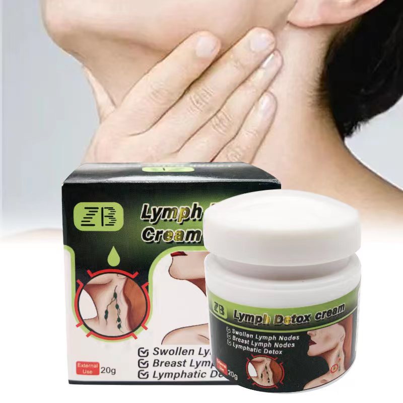 Lymphatic Health Cream Detox Cream Lymph Nodes Detox Hot Neck Swelling ...