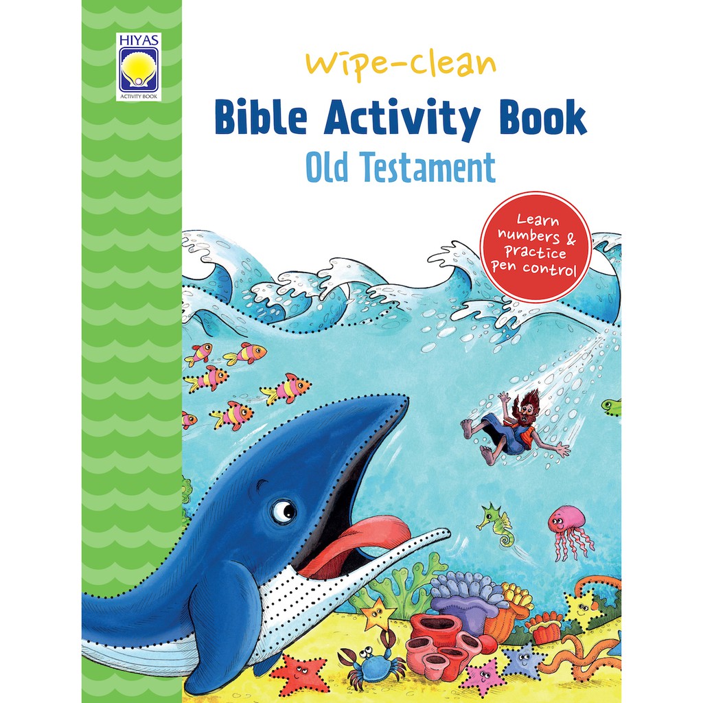Wipe-Clean Bible Activity Book: Old Testament | Shopee Philippines