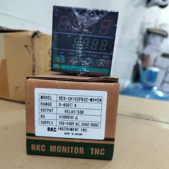 Temperature meter/Temperature controller RKC REX CH102, CH402, CH702, CH902 Relay and SSR ...