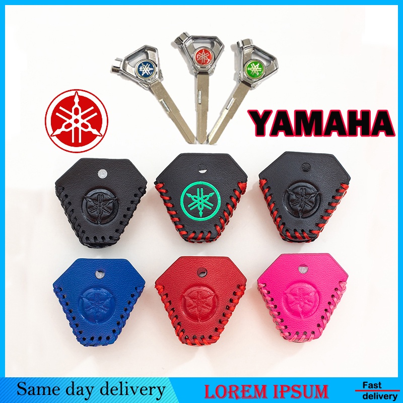 Leather Car Key Cover For YAMAHA Aerox / Gravis / Mio MXI Carb / Mio ...