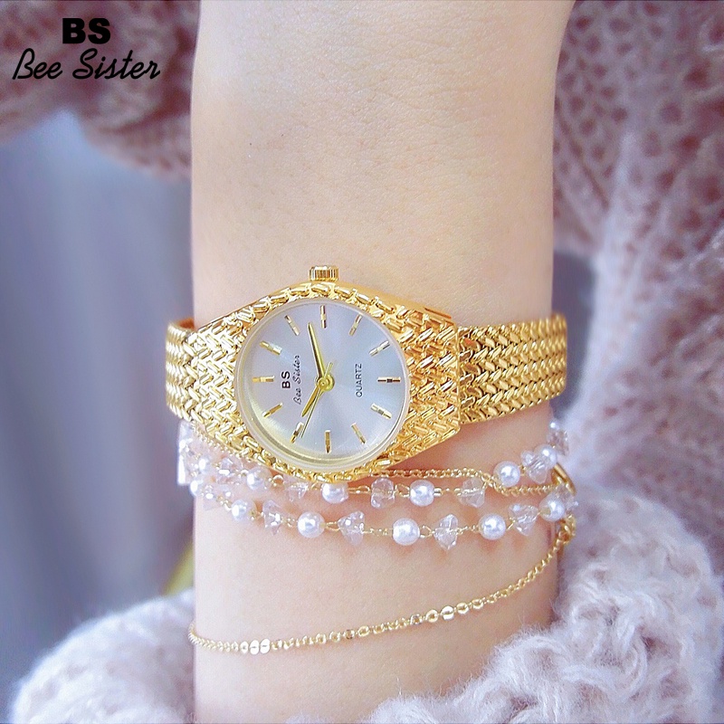 BS Bee Sister Fashion Women Watch Casual Stainless Steel Strap Quartz ...