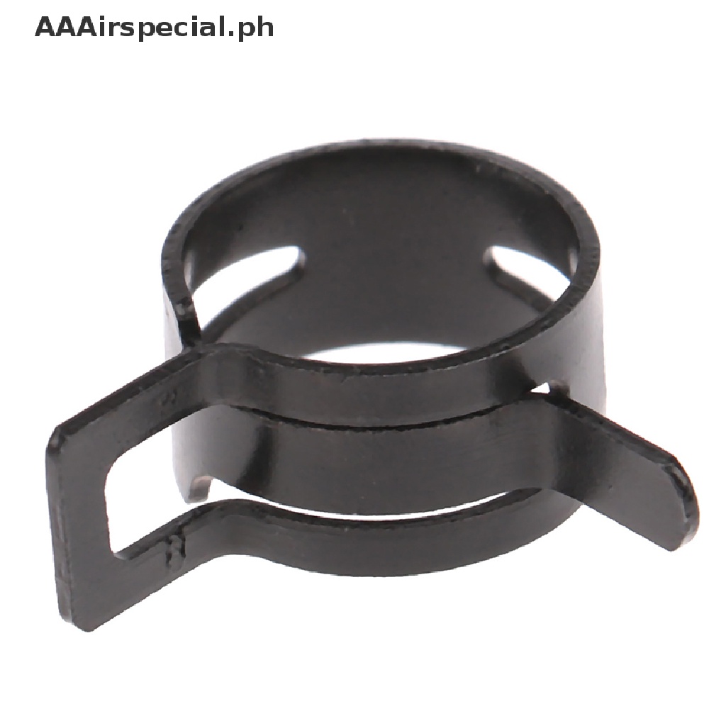 SEMEBY 10Pcs Hose Clamps Fuel Hose Line Water Pipe Clamp Hoops Air Tube ...