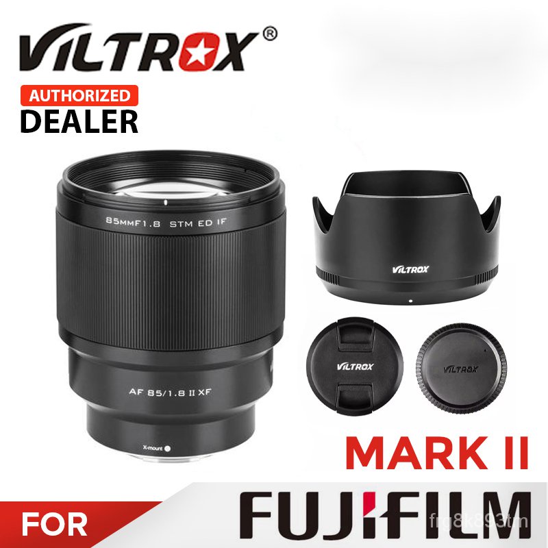 Upgraded Mark II Viltrox 85mm f1.8 Lens of Lighter Weight for Fuji X ...