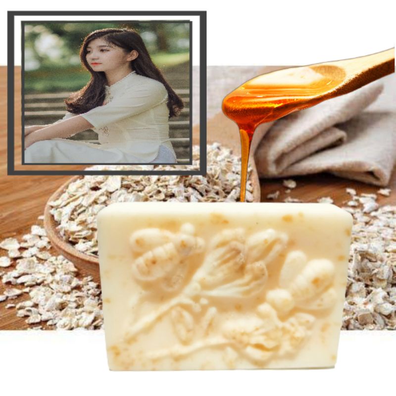 Honey Oatmeal Soap with Goat Milk + Essential Oil Hand-made | Shopee ...