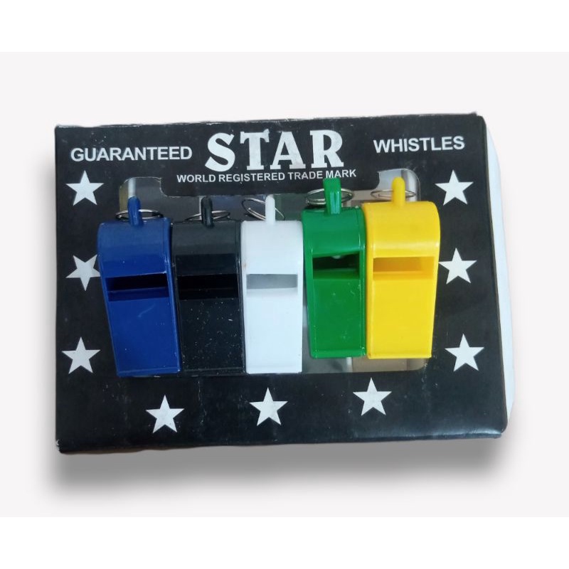 Pluit Referee | Super Plastic Whistle | Scout Pluit | Sports Syringe ...