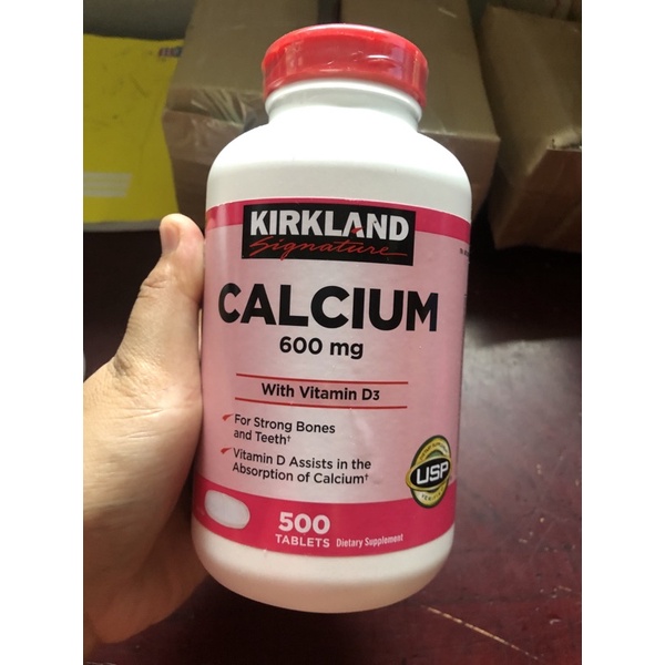 Authentic (K) Calcium 600mg 500tabs (JUNE 2027) | Shopee Philippines